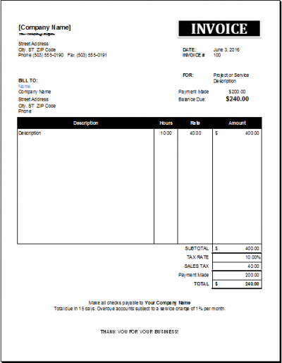 Contoh Invoice, Pengertian, Tujuan, Tipe, Elemen, dan Tips Membuatnya