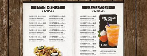 Menu Restoran, Ini Desain Menu yang Menarik Demi Meningkatkan Profit