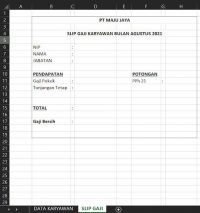 Cara Membuat Slip Gaji Excel dengan Mudah dan Gratis - Accurate Online