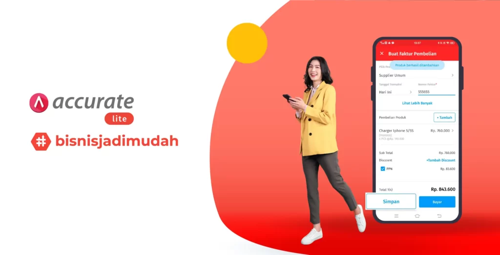 Aplikasi Akuntansi Terbaik Android dan IOS - Accurate Lite